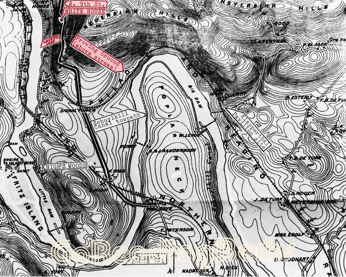 Neversink Mountain - Legend of Lover's Leap - GoReadingBerks / Reading ...