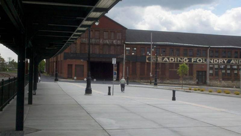 Philadelphia & Reading Railroad Shops, 7th & Chestnut Streets ...